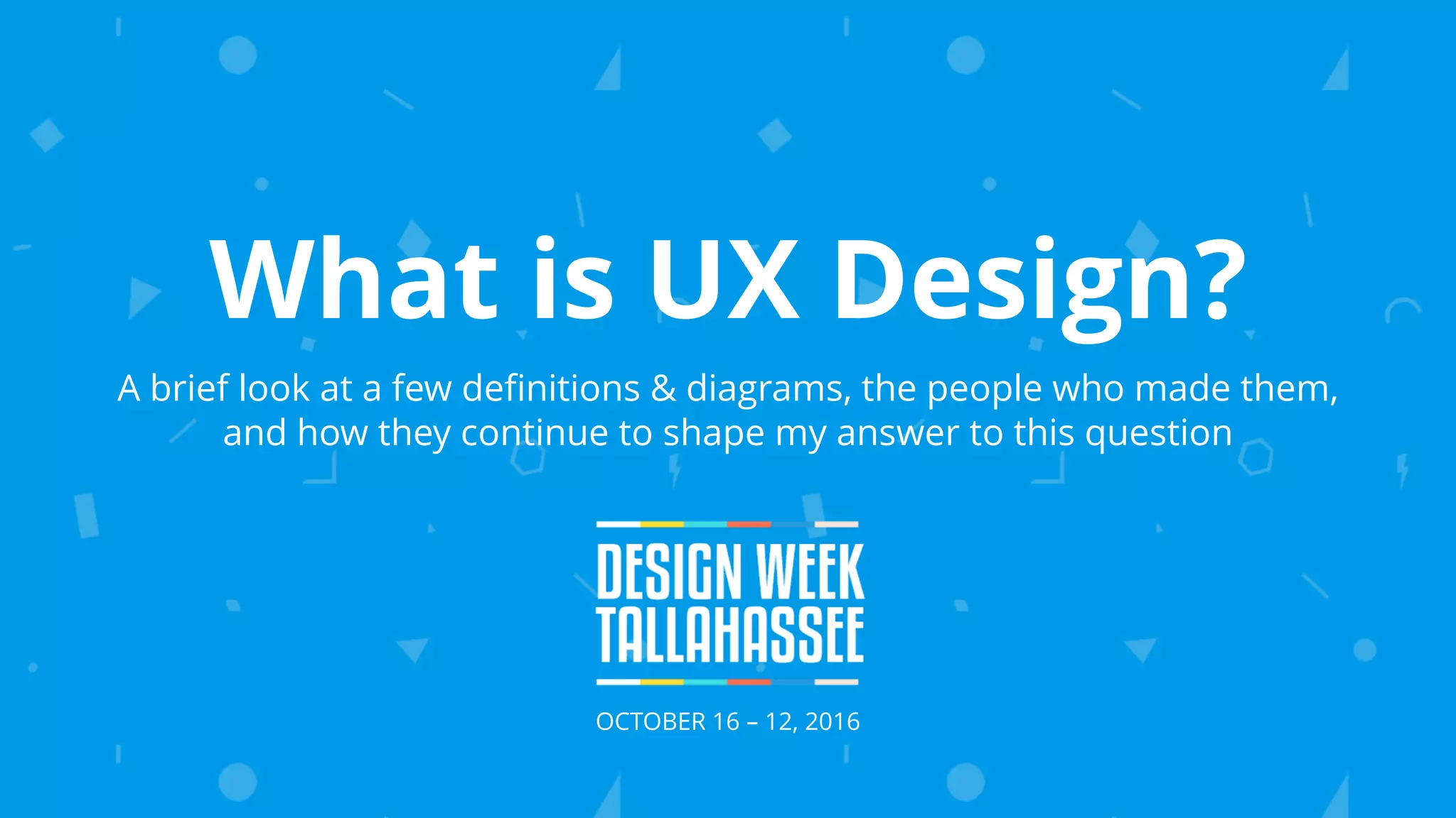 What is UX Design? | PPT