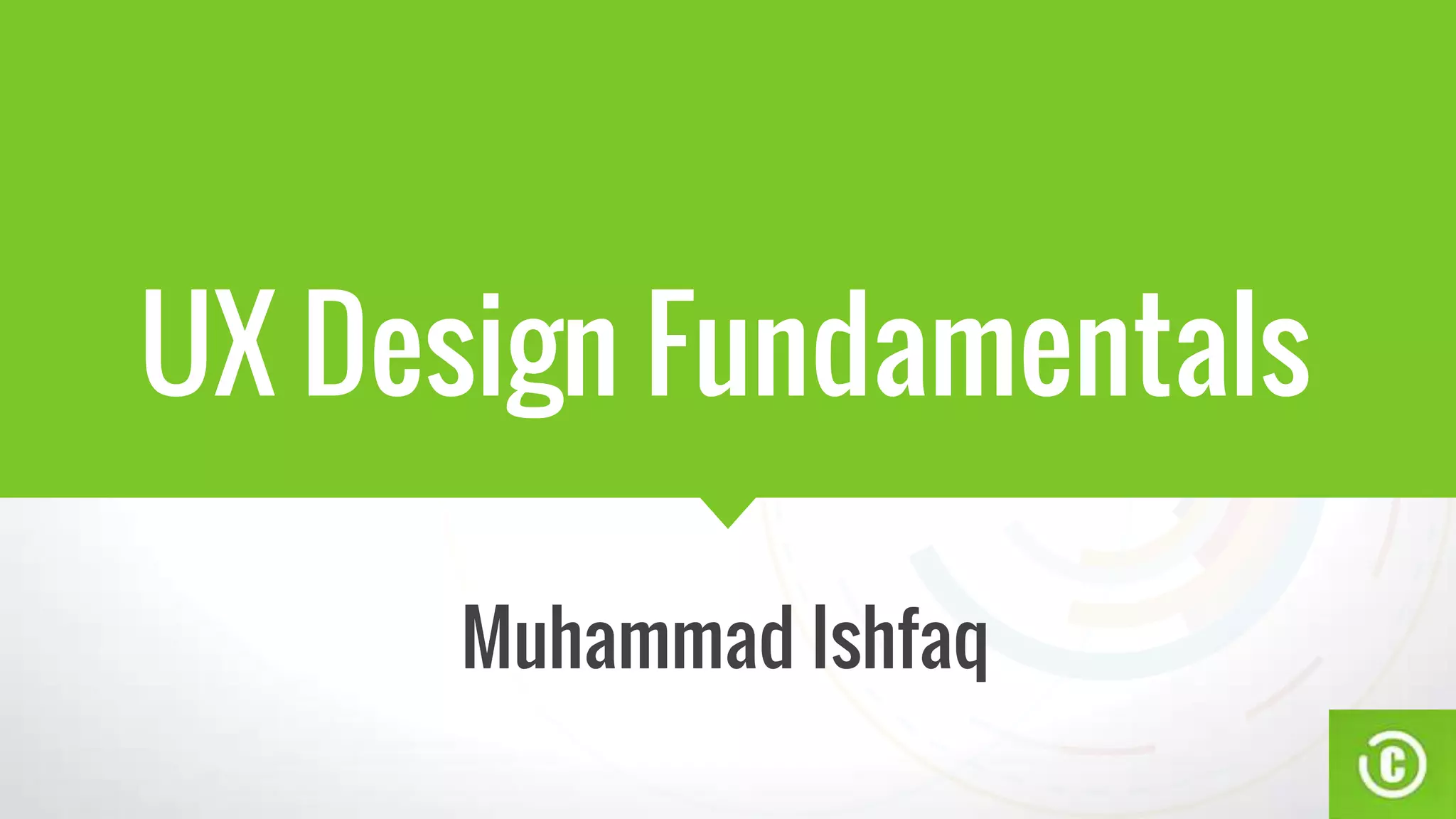 Ux design-fundamentals | PPTX