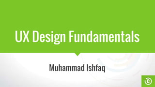 Ux design-fundamentals | PPTX