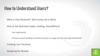 Ux design-fundamentals | PPTX