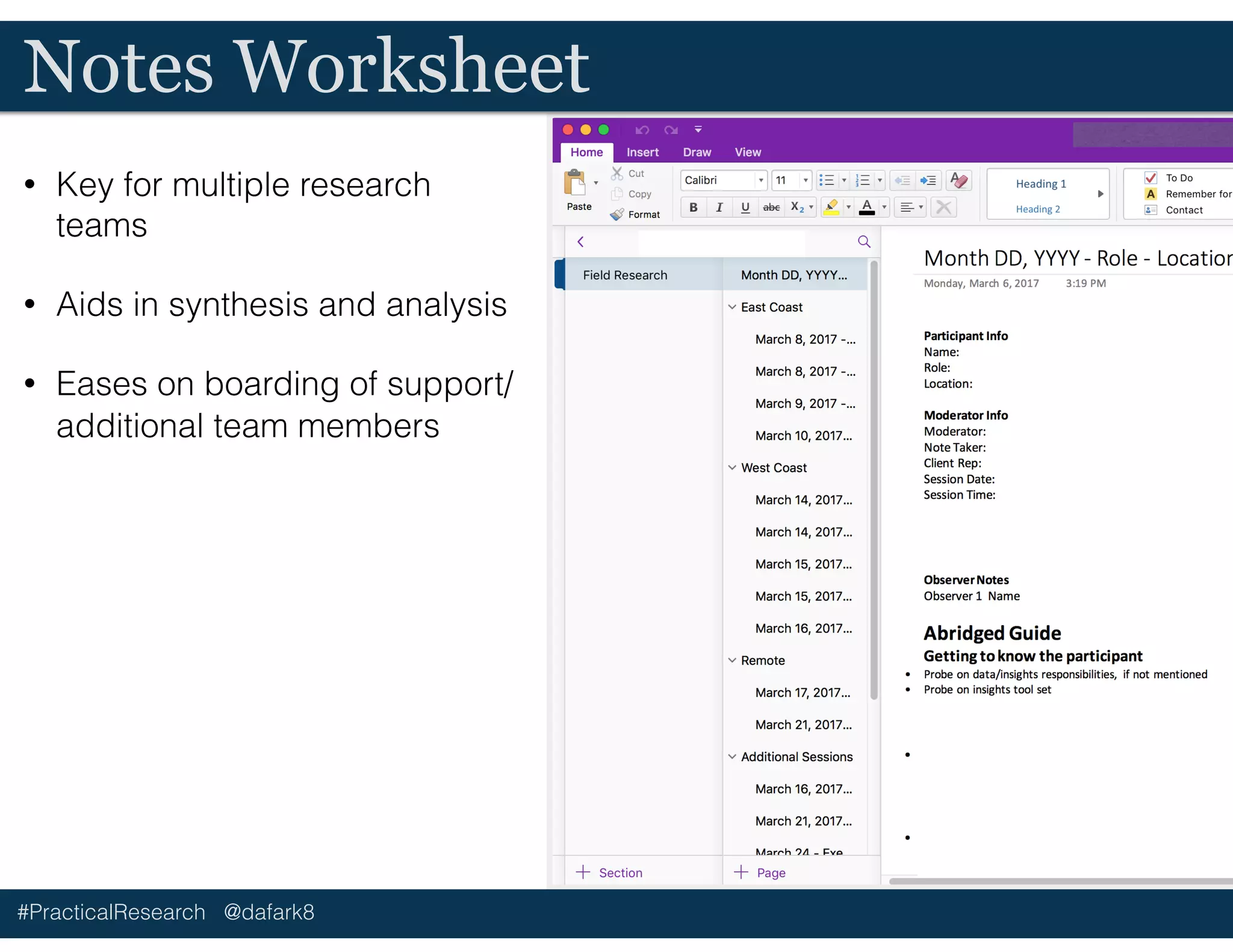 UX Field Research Basics | PPT