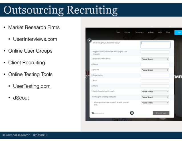 UX Field Research Basics | PPT