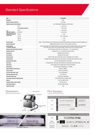 Hitachi - High Speed industrial inkjet printer | PDF