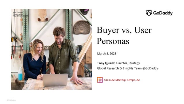 Buyer vs User Personas | PPTX