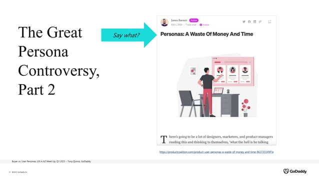 Buyer vs User Personas | PPTX