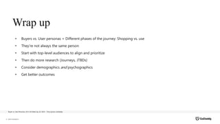 Buyer vs User Personas | PPTX
