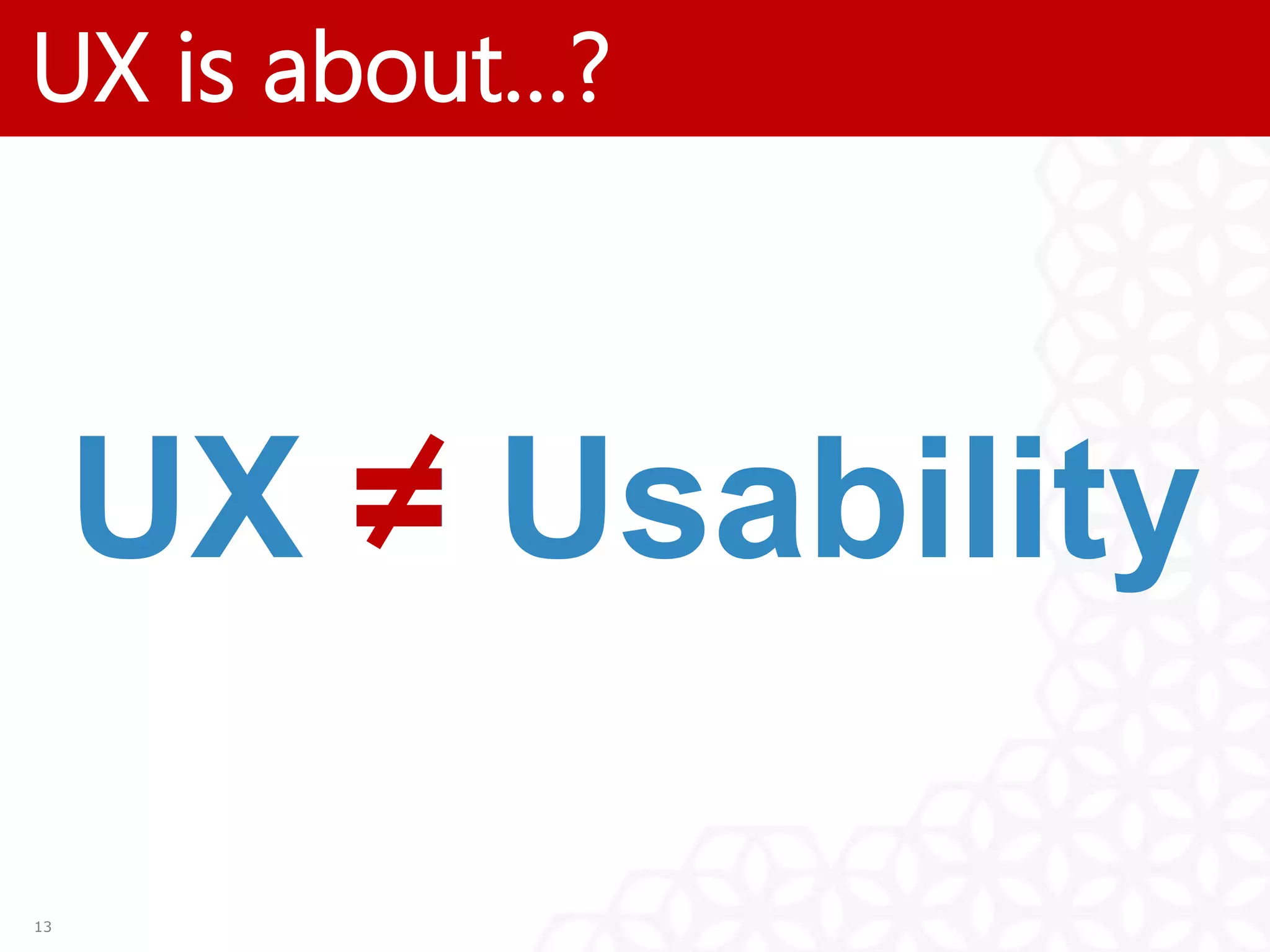 Introduction to UX | PPT
