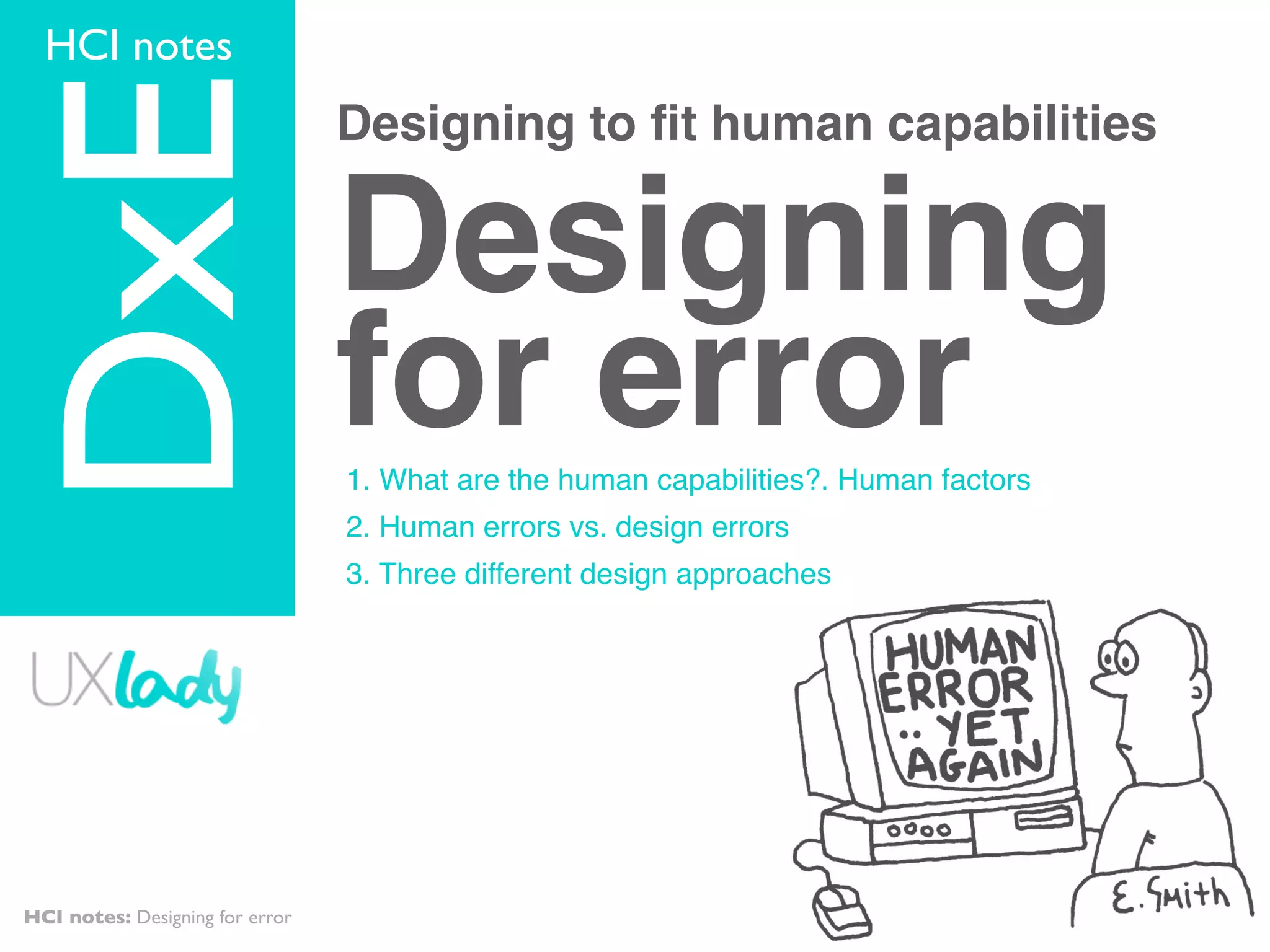 Ux lady-designing-for-error | PPT