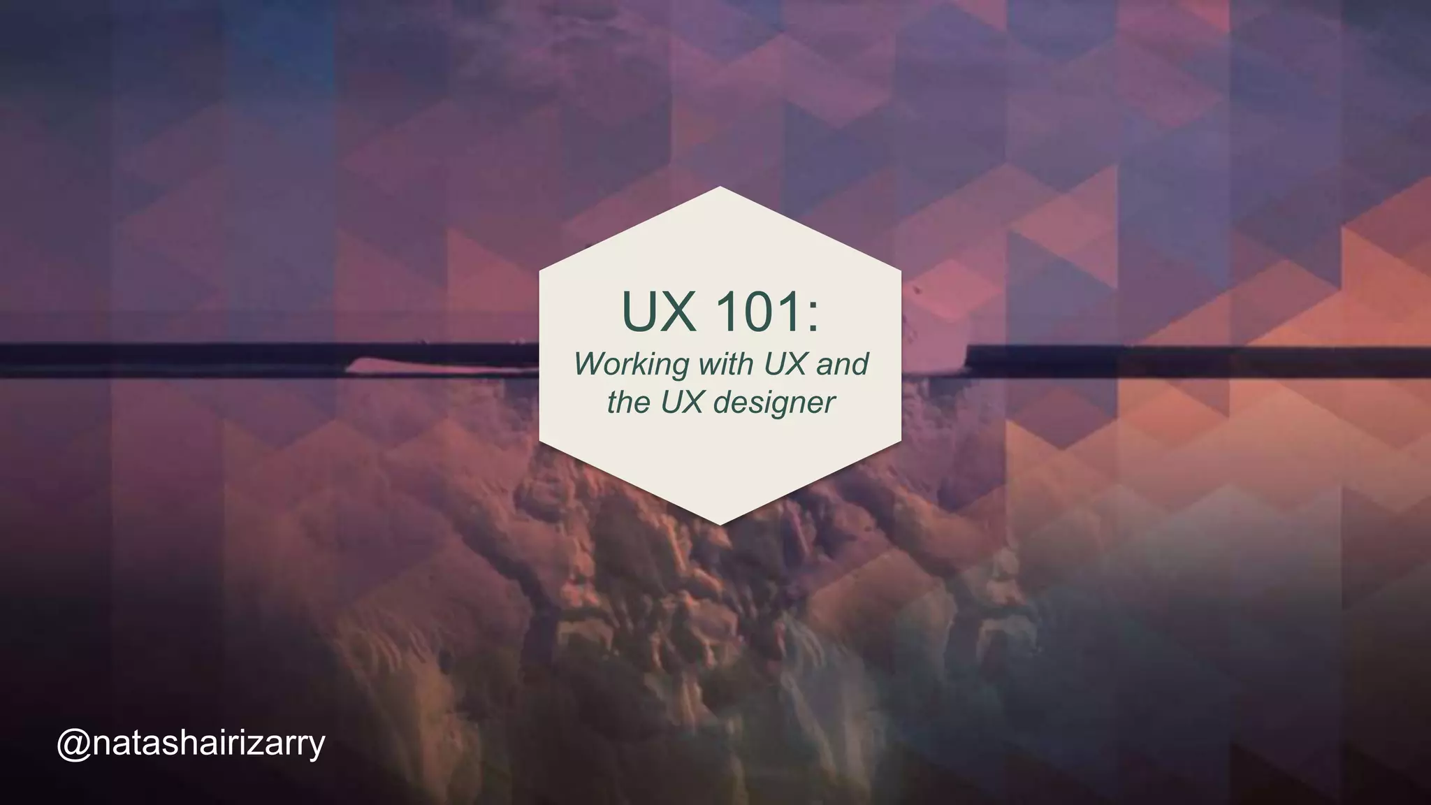 UX101 | PPT
