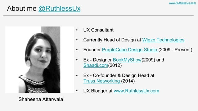 Ux 101 - Context to Fintech by @RuthlessUx | PPT