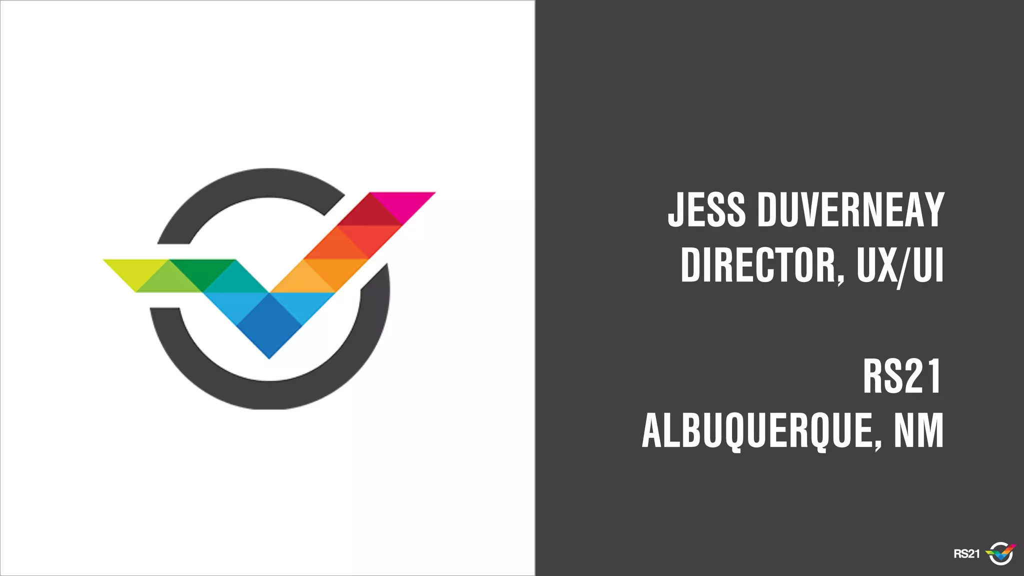 UX101: Strategy, Structure, & Experience | PPT