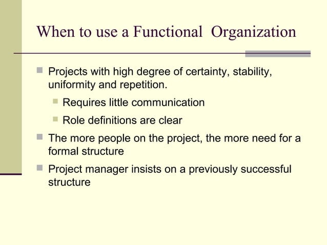 Project management structures | PPT | Civil Engineering Industry ...