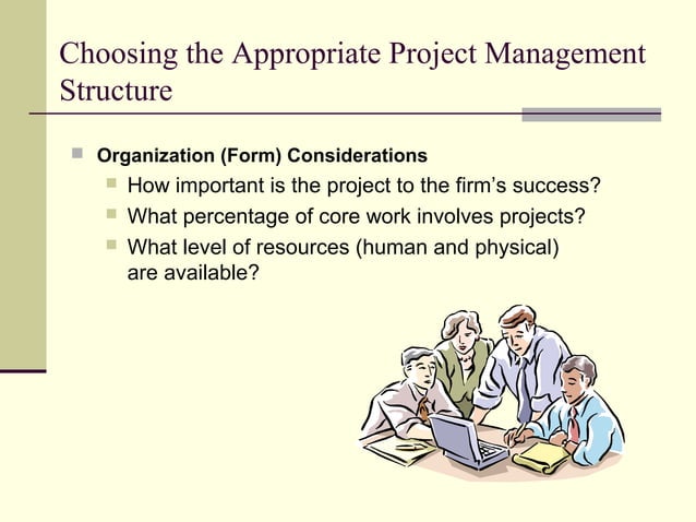 Project management structures | PPT | Civil Engineering Industry ...