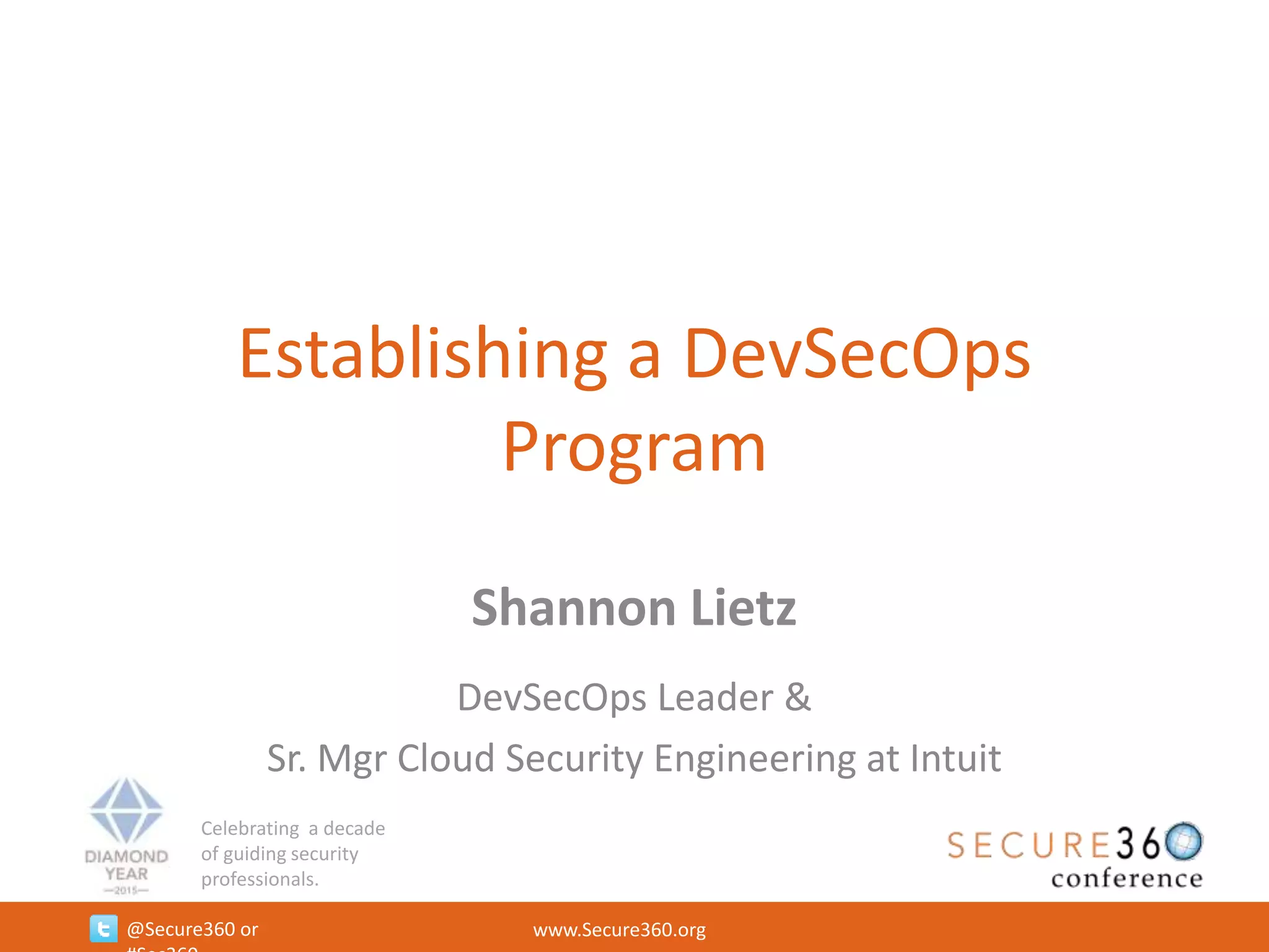 S360 2015 dev_secops_program | PPT
