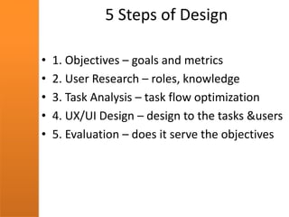 Ux and strategy design | PPT