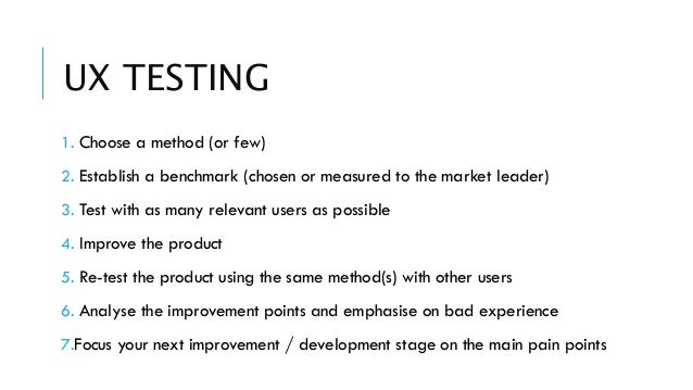 Ux Basics Testing Methods Techhub Bucharest Oct 2014
