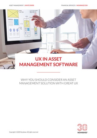 UX IN ASSET MANAGEMENT SOFTWARE | PDF | Computing | Technology & Computing