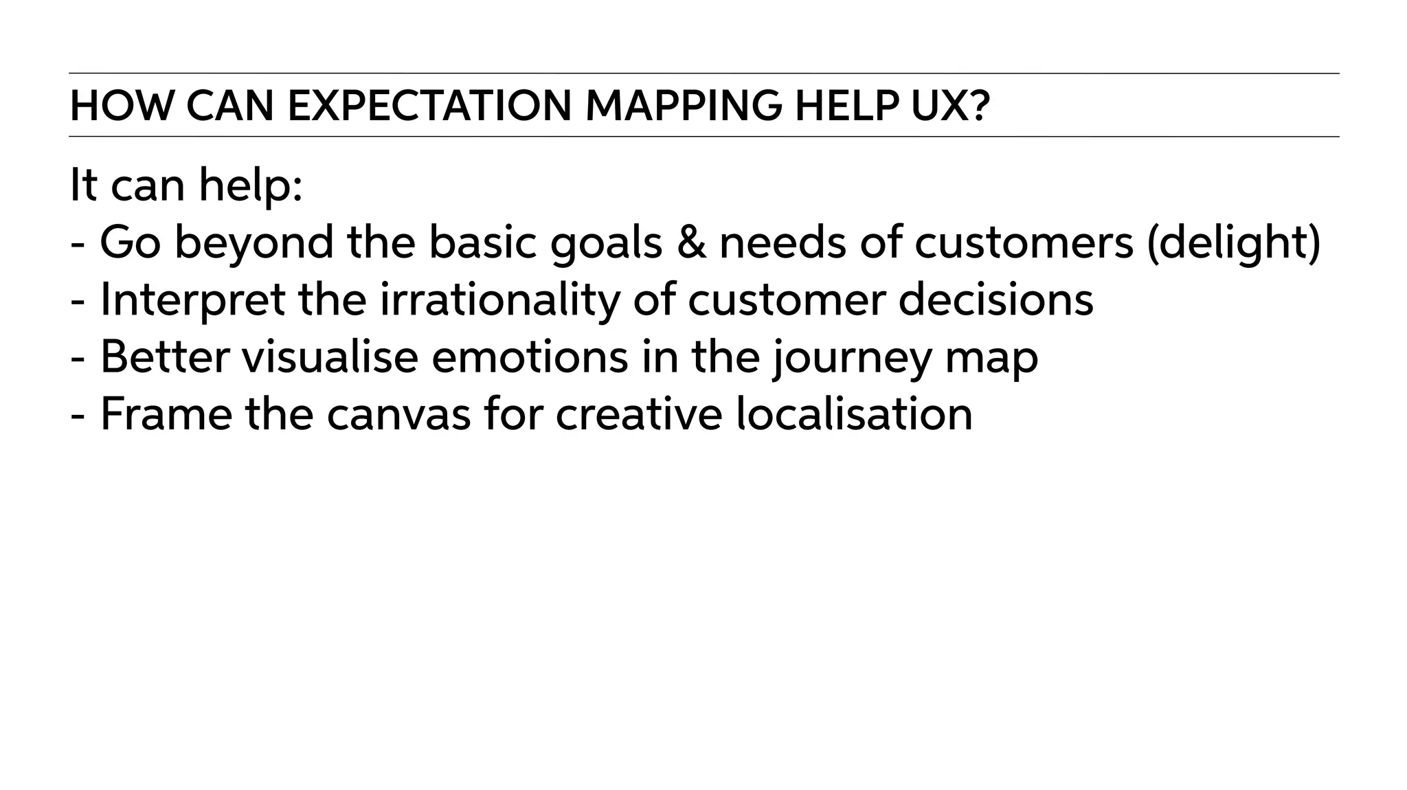 Expectation Mapping - User Experience Activity | PDF