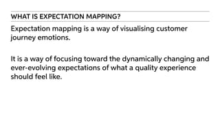 Expectation Mapping - User Experience Activity | PDF