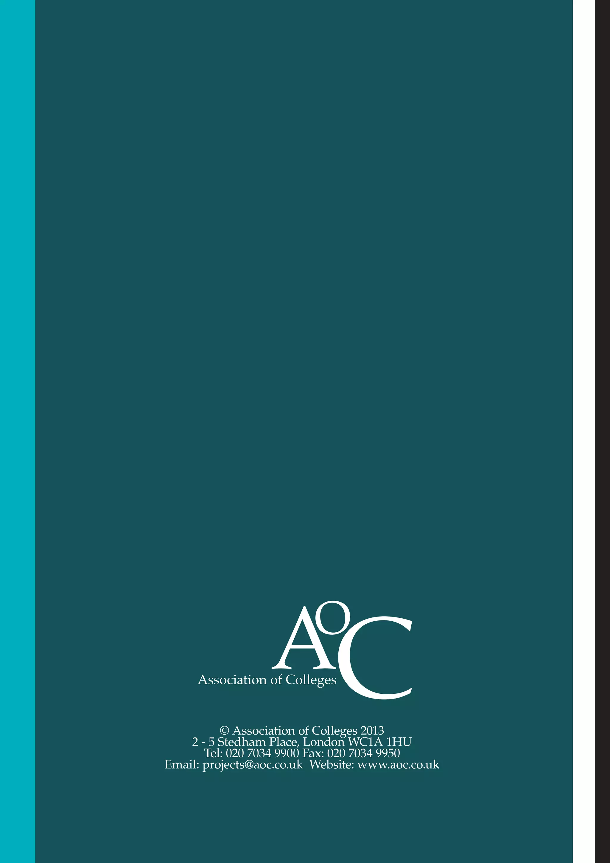 Uxbridge College - Study Programmes | PDF