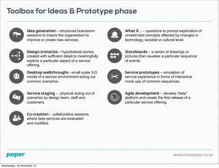 Ux & Service design intro | PPT