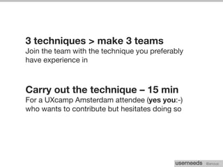 Understanding your user, what works; Persona, Empathy map, Customer ...