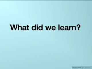 Understanding your user, what works; Persona, Empathy map, Customer ...