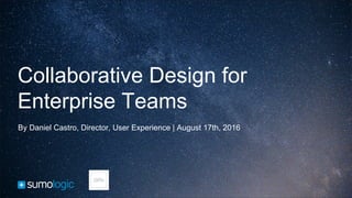 Collaborative Design for Enterprise Teams | PPT