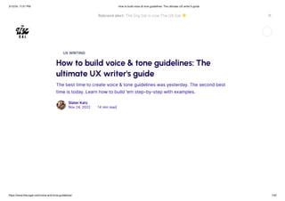 UX Copy Process.pdfsDJJBCKBJAKBJ BKJLACBKJLASBJLACSBJL | PPT