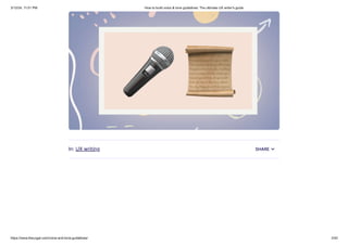 UX Copy Process.pdfsDJJBCKBJAKBJ BKJLACBKJLASBJLACSBJL | PPT