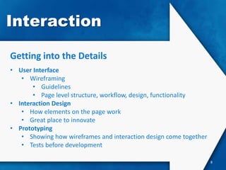 User Experience: Research, Design, Process, and Workflow | PPTX