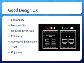 User Experience Design (UX) | PPT