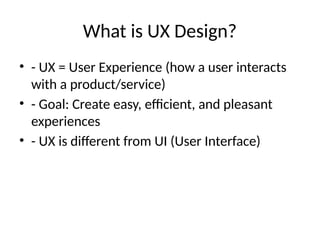 UX Design in Digital Content Design and Development.pptx