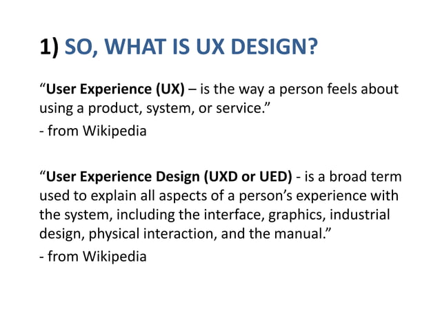 Intro to UX Design | PPTX | Web Design and HTML | Internet