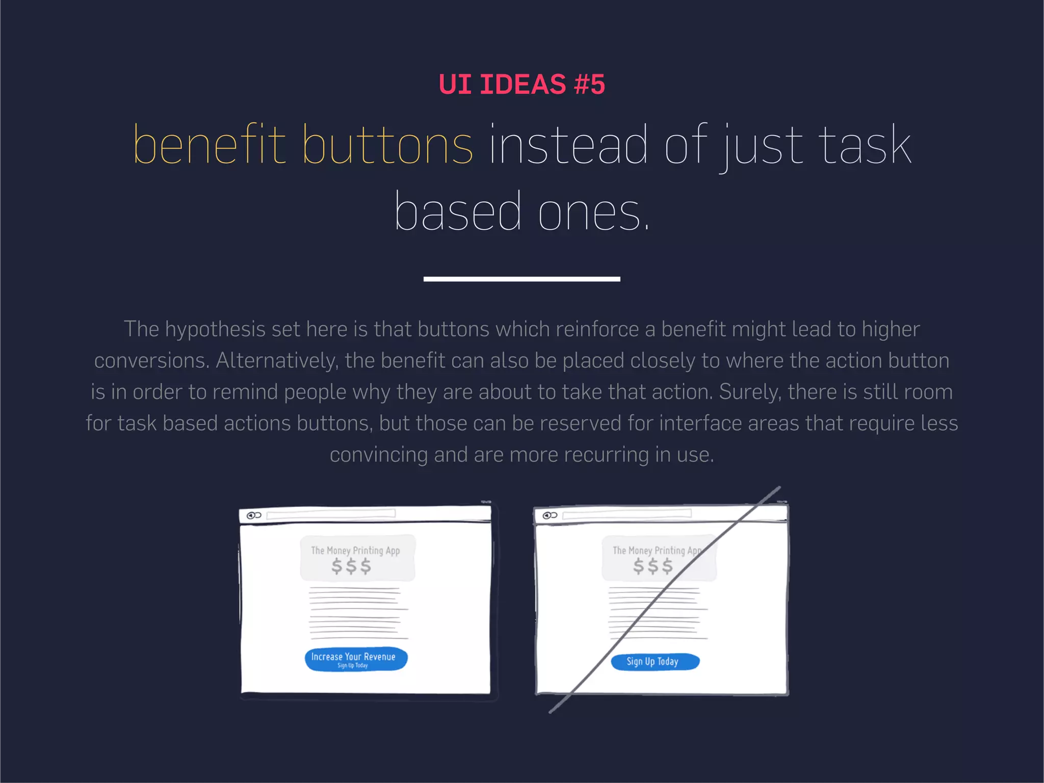 UX design presentation | PPT