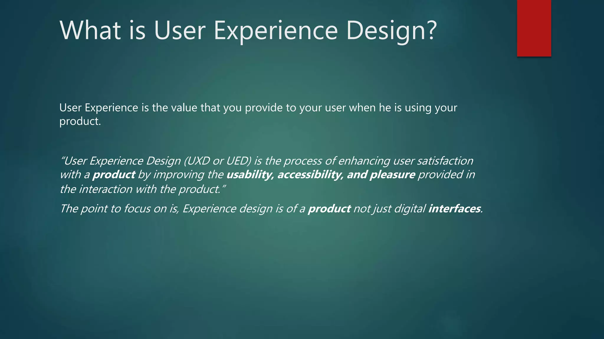 Ux design process | PPTX