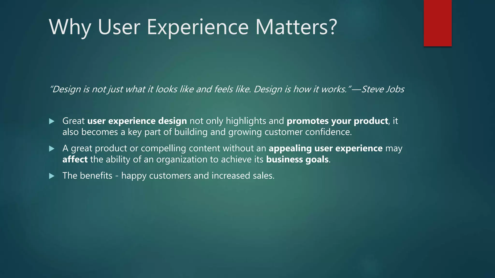 Ux design process | PPTX