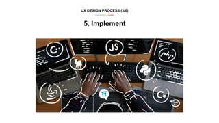 Ux design process in product development | PPT