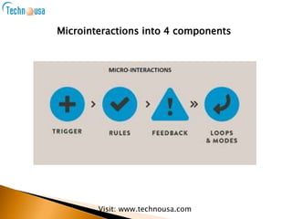 Ux design – role of microinteraction with examples | PPT