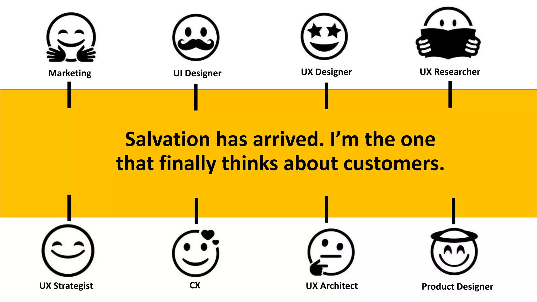 The 2020 State of UX Irreverent Persona Emoji Map by UXStars.com