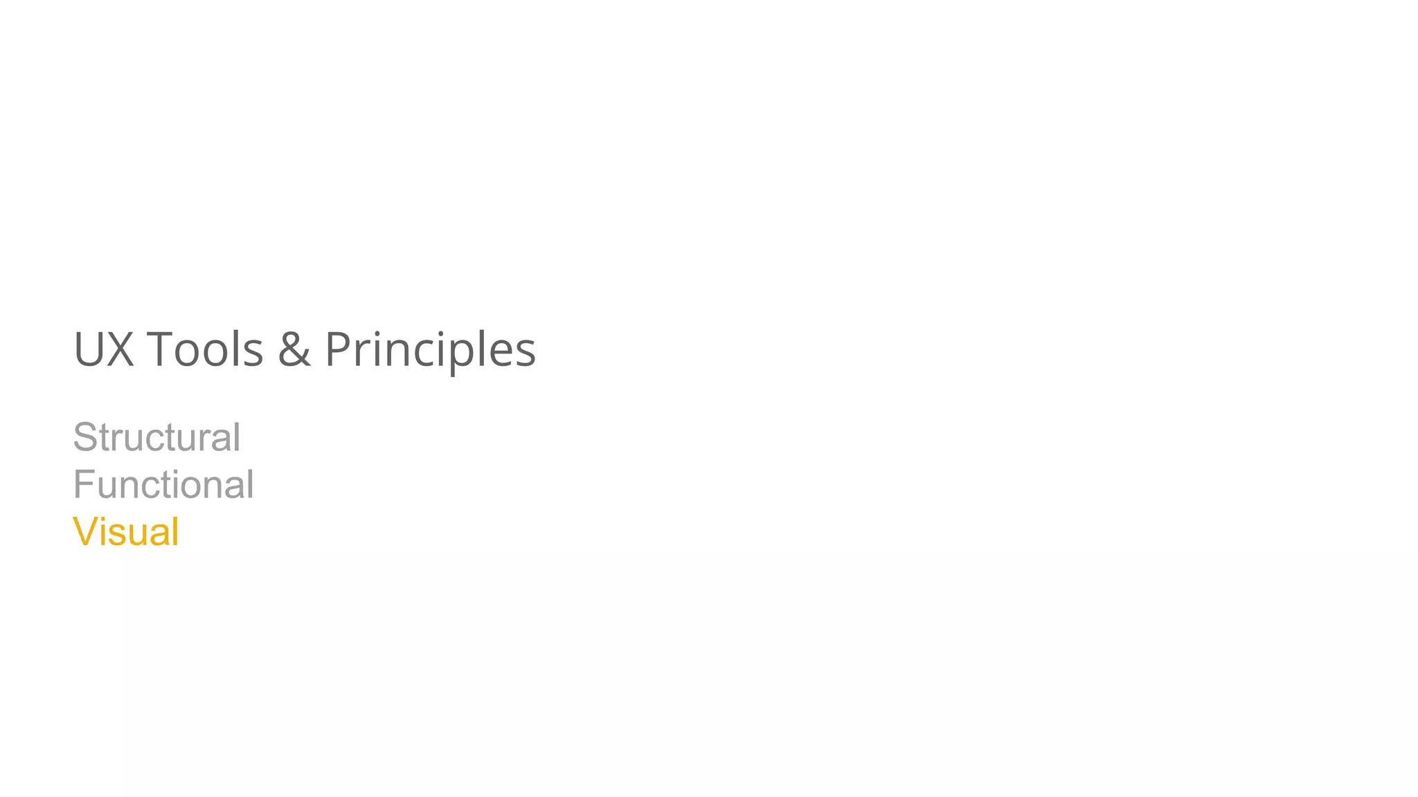 Principles of UX Engineering | PPT