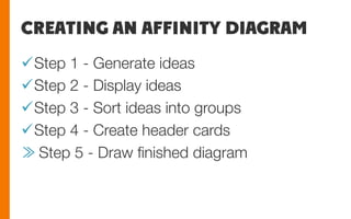 Company values mapping at RealtimeBoard using affinity diagramming | PPT