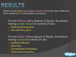 Ux evaluation and design methods | PDF