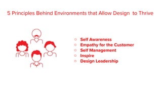 5 Principles to Help Design Thrive | PPT