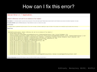 Code with Empathy: UX for Engineers and UX Developers | PPT
