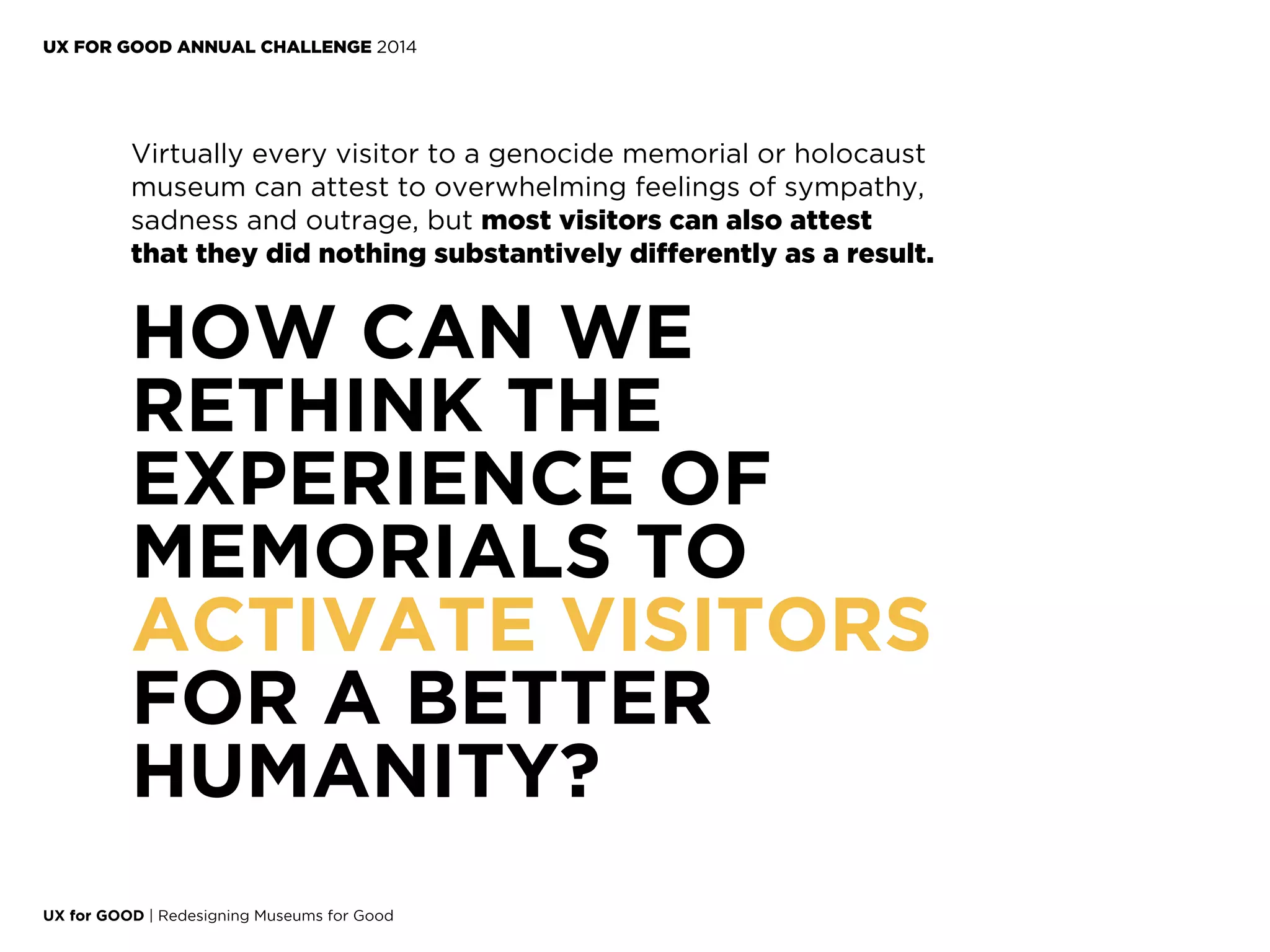 Redesigning Museums for Good | PDF