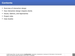 UX: Interaction Design | PPT