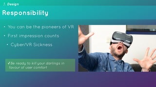 UX for VR ignite talk | PPT