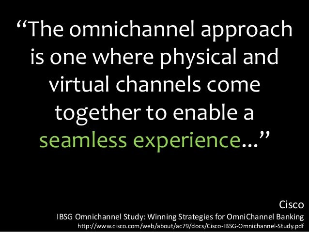 Designing for Holistic Cross Channel Experiences