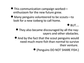 Our Iceberg is Melting Class Presentation | PPT